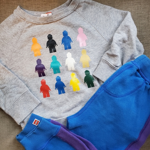 Lego | Matching Sets | Lego X Target Lego People Sweatsuit 2t | Poshmark